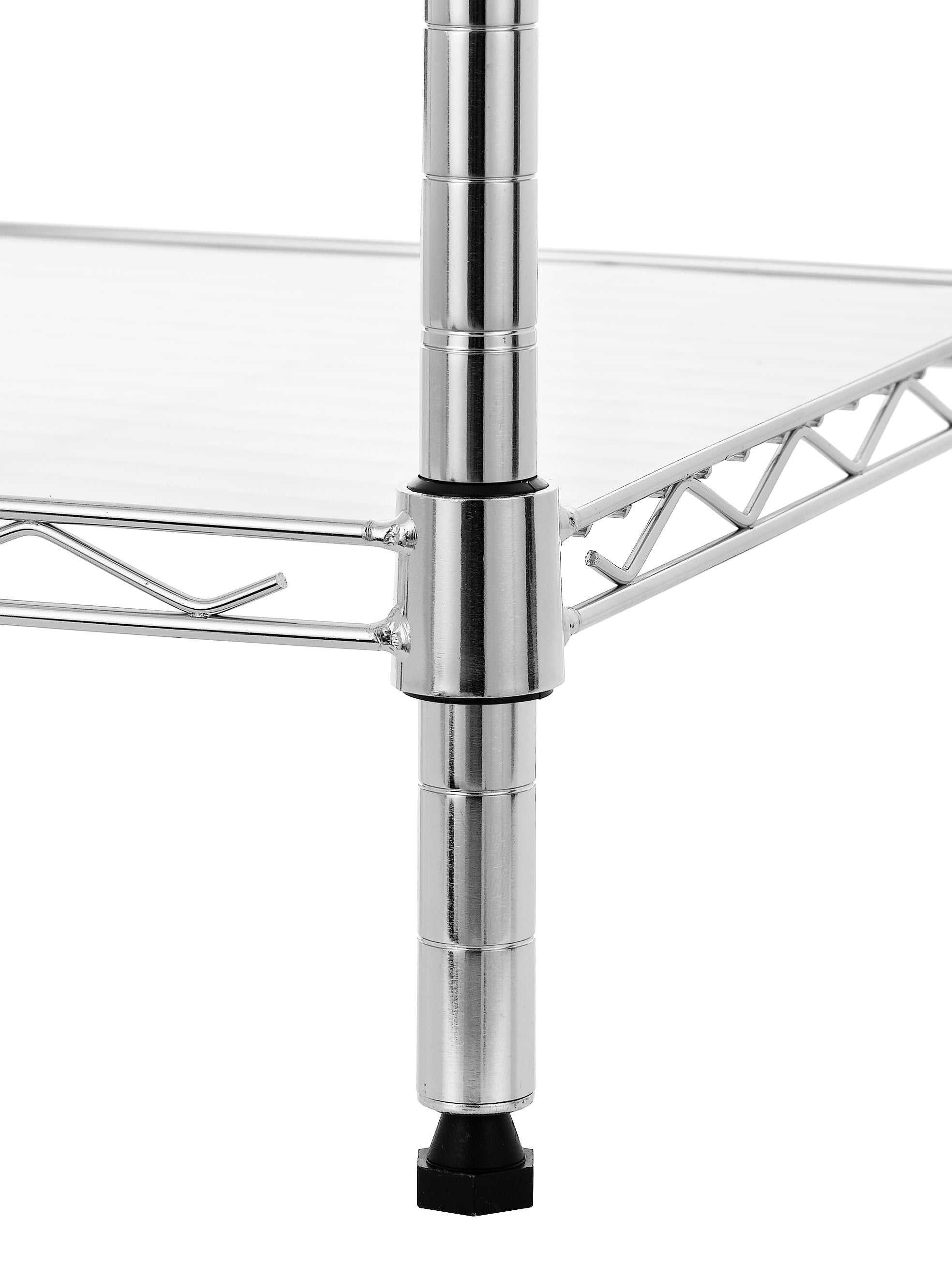 Finnhomy 6-Tier Wire Shelving Unit Adjustable Steel Wire Rack Shelving